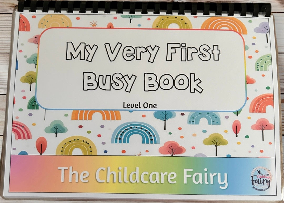 My Very First Busy Book (Level one) – Childcare Fairy