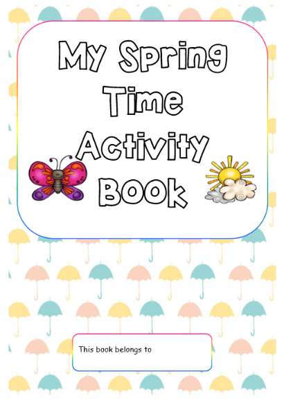 Spring Activity Book – Childcare Fairy