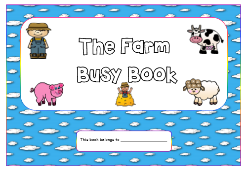 The Farm Busy Book – Childcare Fairy