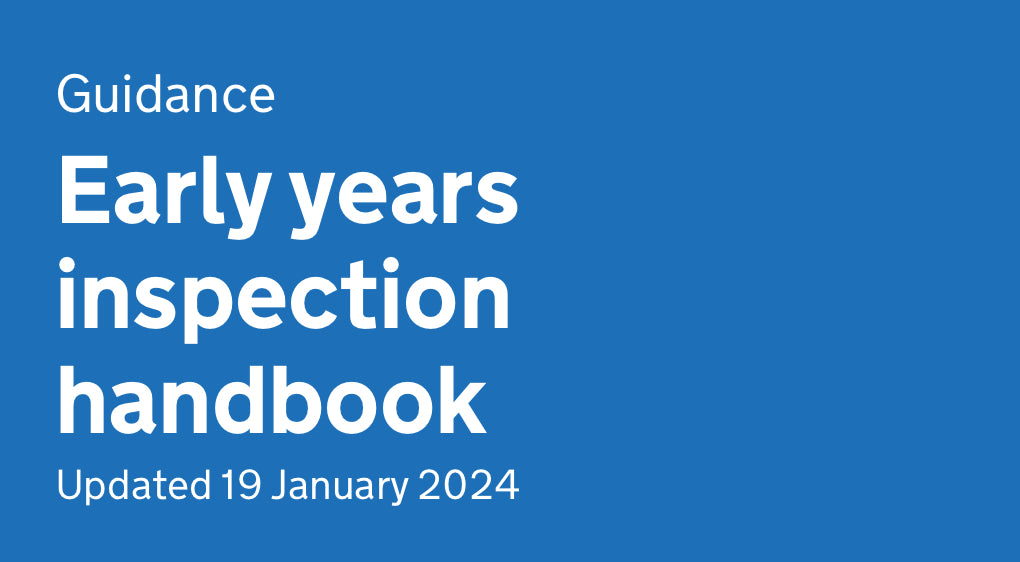 Early Years Inspection Handbook 2024 – Childcare Fairy