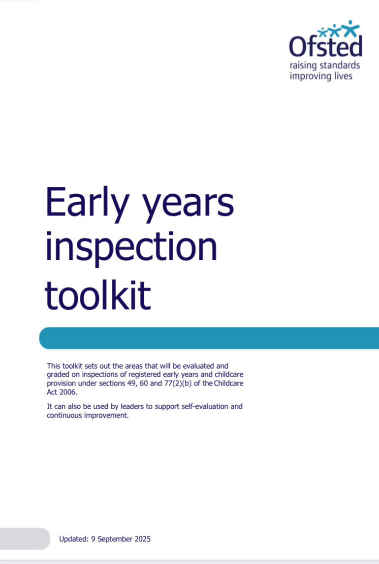 Early Years Inspection Toolkit – Childcare Fairy