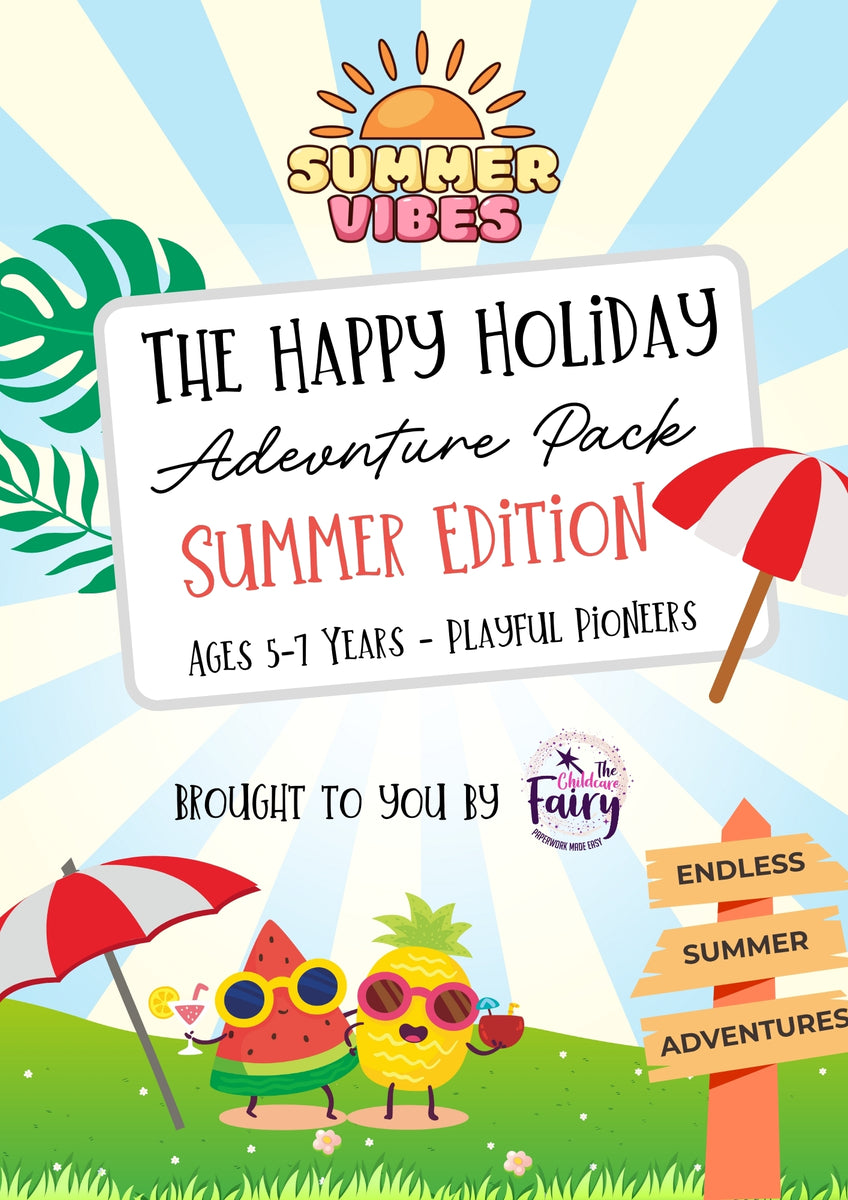 The Happy Holidays Adventure Pack - Summer Edition – Childcare Fairy