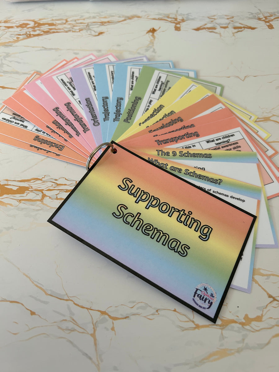 Supporting Schemas Cards l The Childcare Fairy