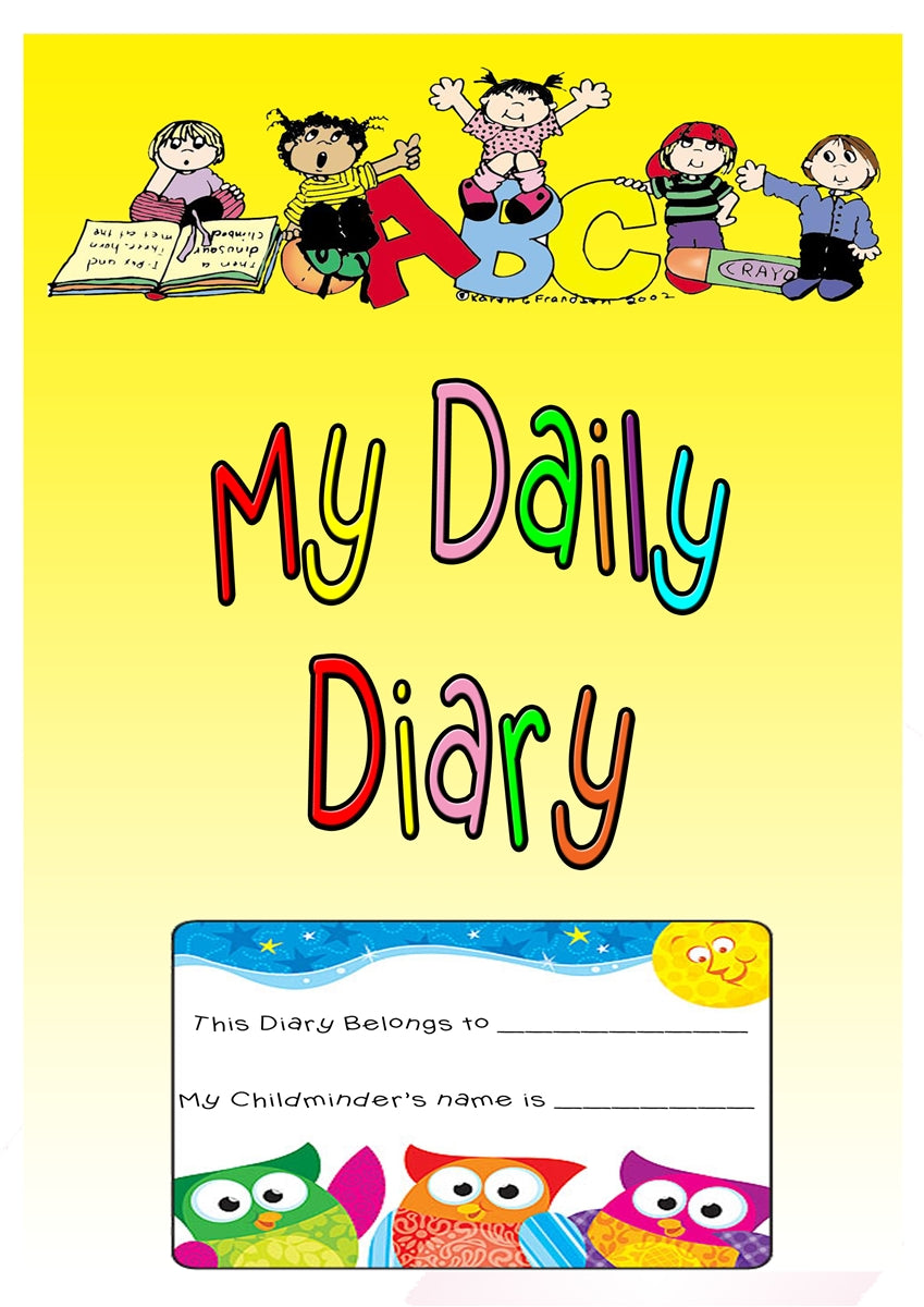A5 Daily Diary – Childcare Fairy